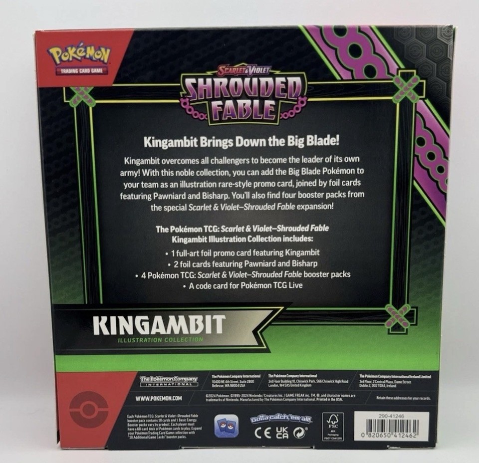 Sealed & In Hand: Pokemon Shrouded Fable Kingambit Illustration ...
