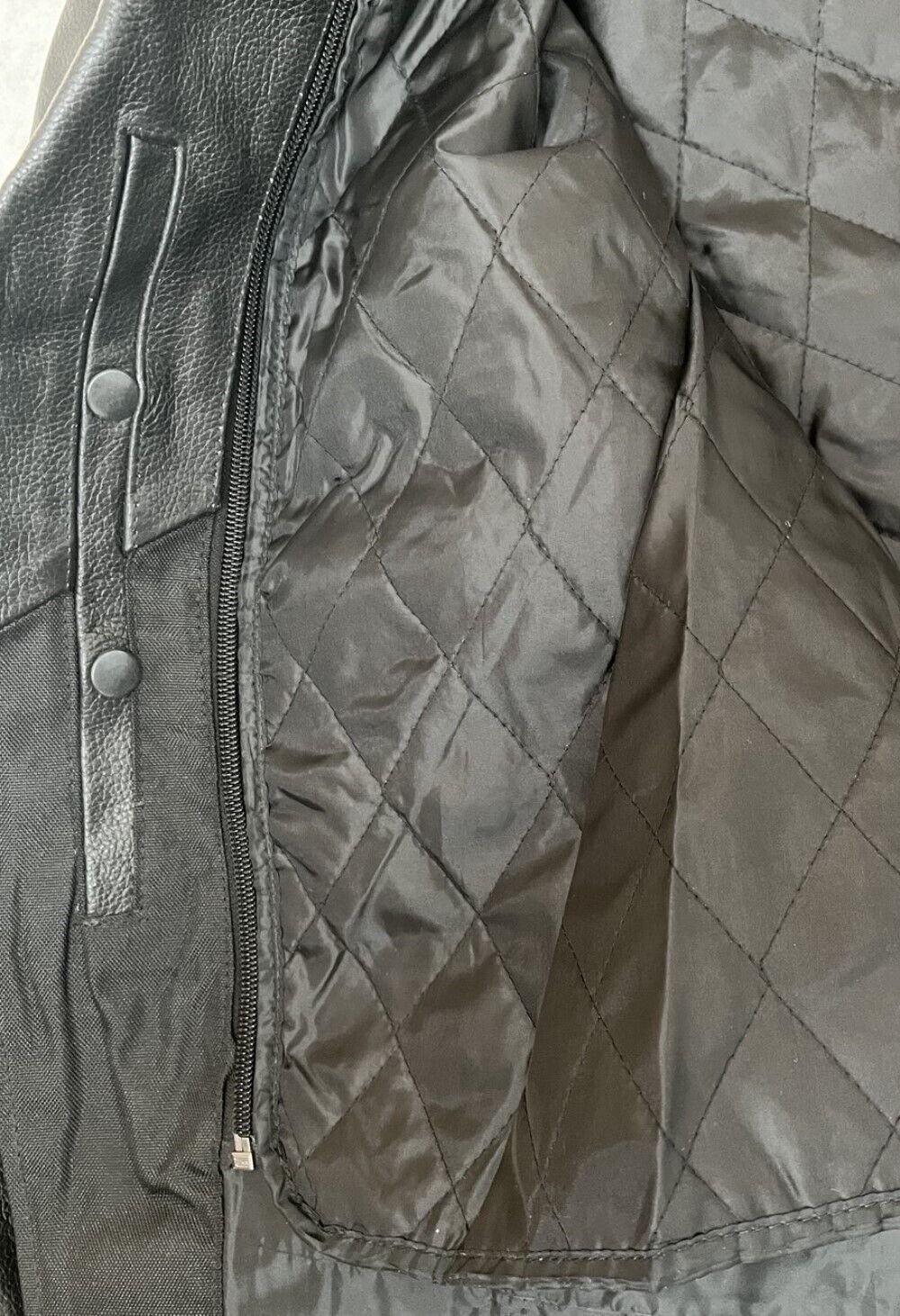 Jamin Leather 4060 Black Highway Patrol Leather Jacket #M461Z (Choose ...
