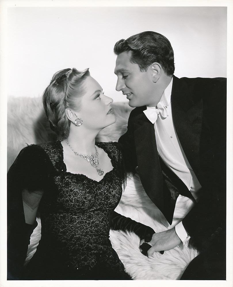 ALEXIS SMITH ROBERT ALDA Vintage 1945 RHAPSODY IN BLUE BERT SIX ...