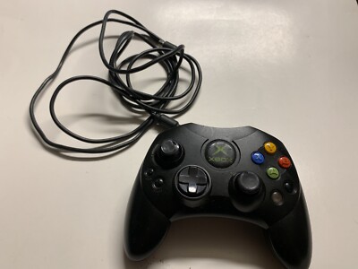 Microsoft XBOX Controller S X08-69873 Untested Black - GC3 | eBay