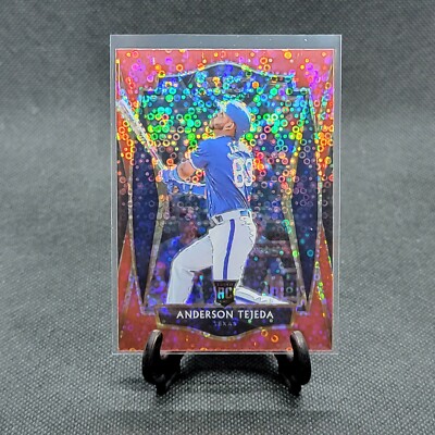 2021 Panini Select ANDERSON TEJADA #163 RED DISCO PRIZM SP Rookie RC ...