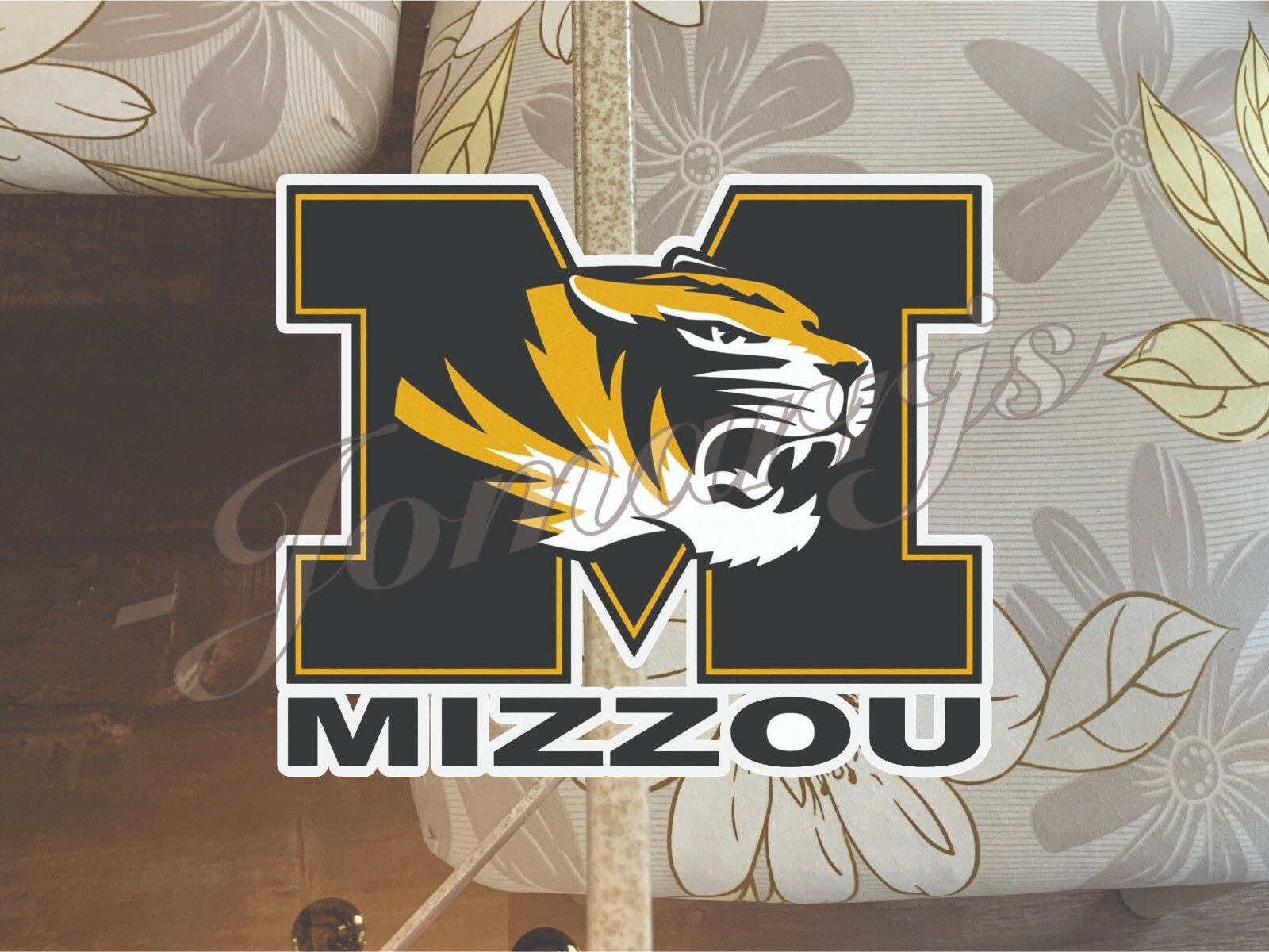 Missouri Tigers Football Logo NCAA Sticker Vinyl Decal MU Mizzou #Miz 4 ...