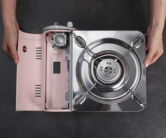Suntouch Mini Portable Butane Stove Burner Outdoor Pink / Express | eBay