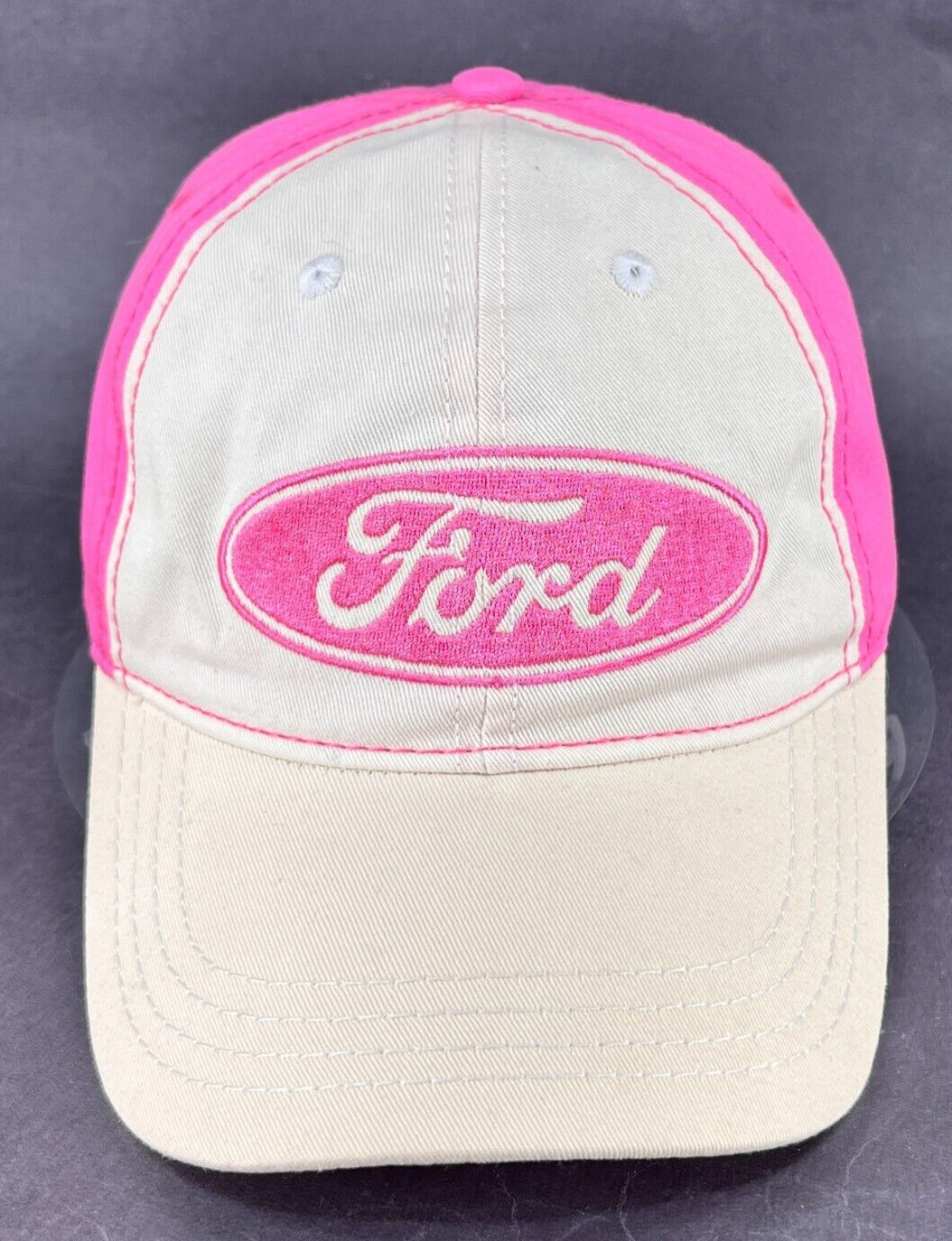 Ford Mustang Strap Back Cap Hat Pink Auto Cars Horse … - Gem