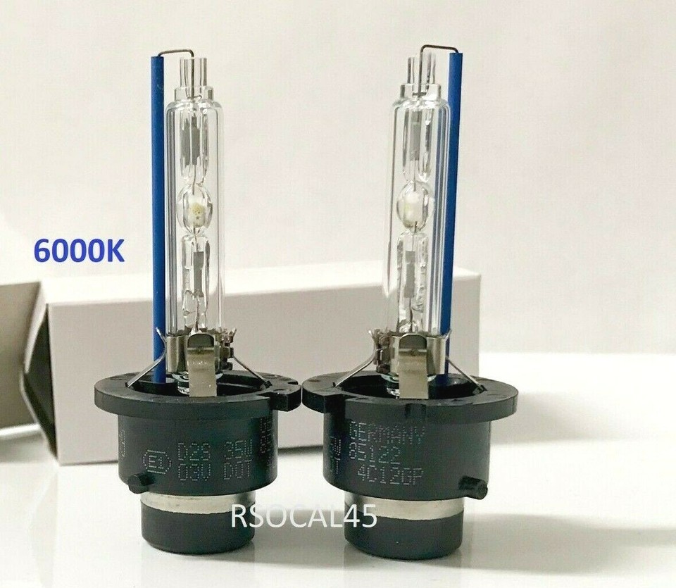 2 NEW OEM D2S 6000K 85122 66240 66040 HID XENON HEADLIGHT BULBS SET 35W ...
