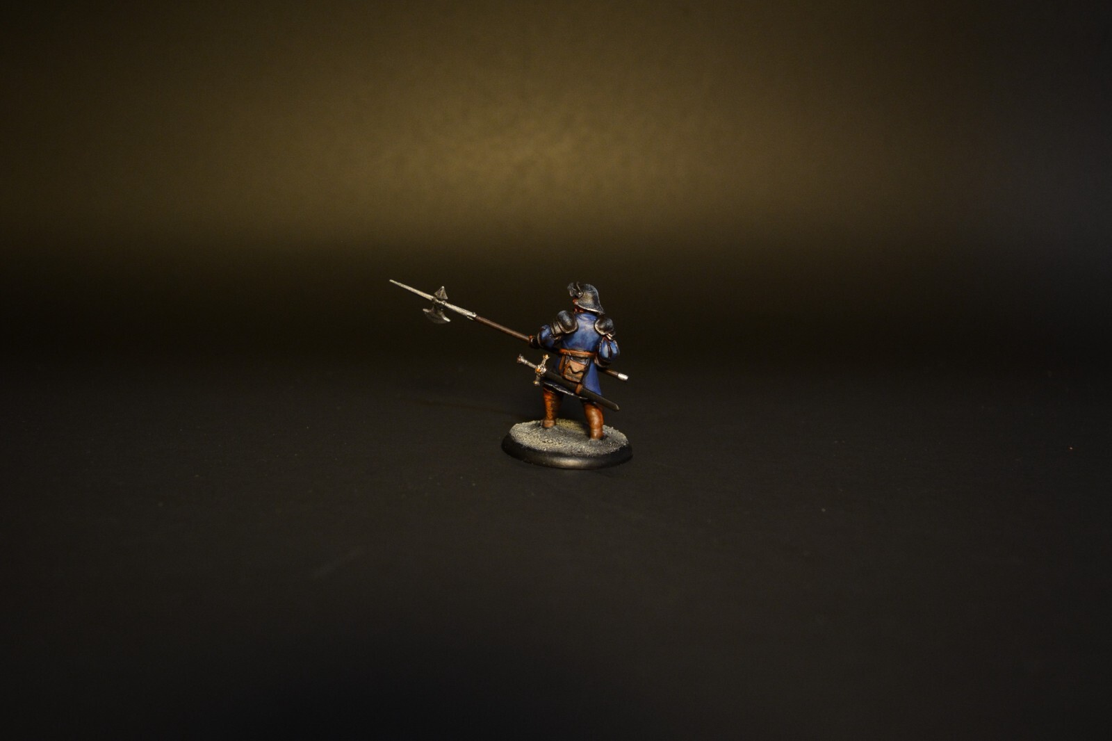 Pro Painted Miniature - Fighter, Paladin - Grimdark Polearm - DND ...