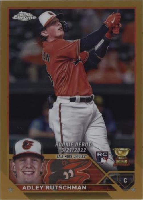 2023 Topps Chrome Update Series - Rookie Debut Adley Rutschman #USC1 ...