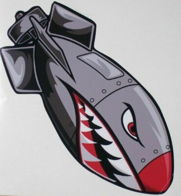 BOMB RAT ROD HOT ROD CHOPPER RAT FINK BIKER MOTORCYCLE GUNS STICKER | eBay