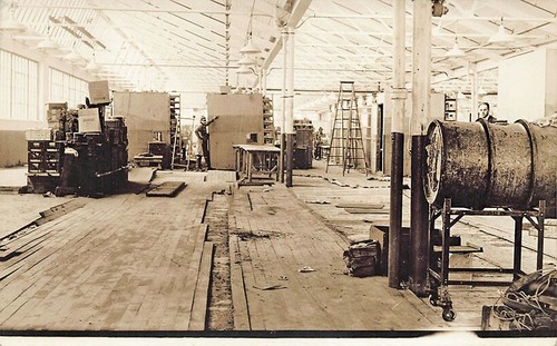 Springfield MA American Bosch Factory High Water Mark RPPC | eBay