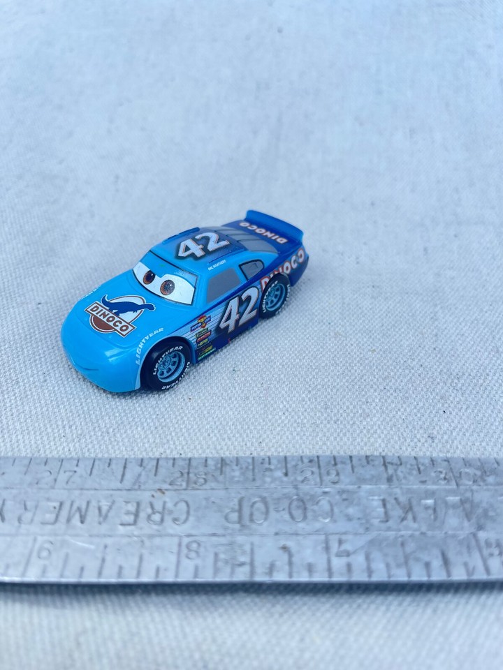 Disney Pixar Cars - 1:55 SCALE *PLASTIC* APPLE RACER NEXT GEN JP. DRIVE ...