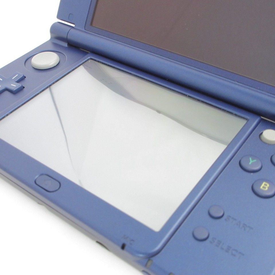 【Near Mint】Nintendo New 3DS LL XL Metallic Blue Console Only Japanese ...