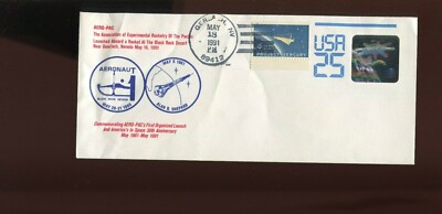 1991 US ROCKET MAIL COVER - AERO-PAC BLACK ROCK DESERT NEVADA (915 F ...