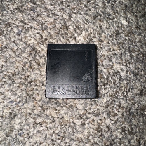 Official Nintendo GameCube Black Memory Card 251 Blocks (DOL-014 ...