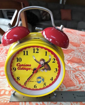 Curious George Alarm Clock | eBay