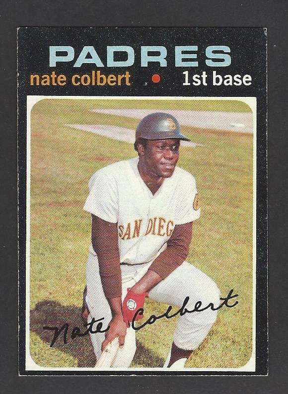 1971 Topps - #235 Nate Colbert - San Diego Padres - ExMt | eBay
