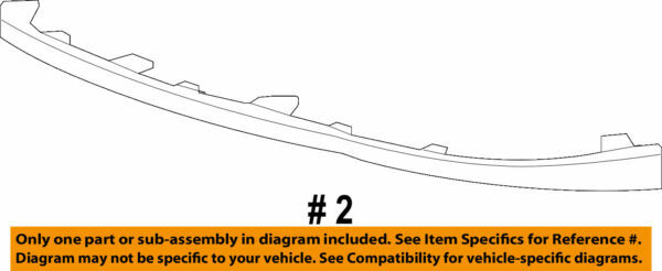 76852-53010-A1 Toyota Spoiler, front, lh 7685253010A1, New Genuine OEM ...