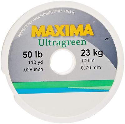 Leader for Fly Fishing, Maxima Ultragreen, 50 metres, natural ...