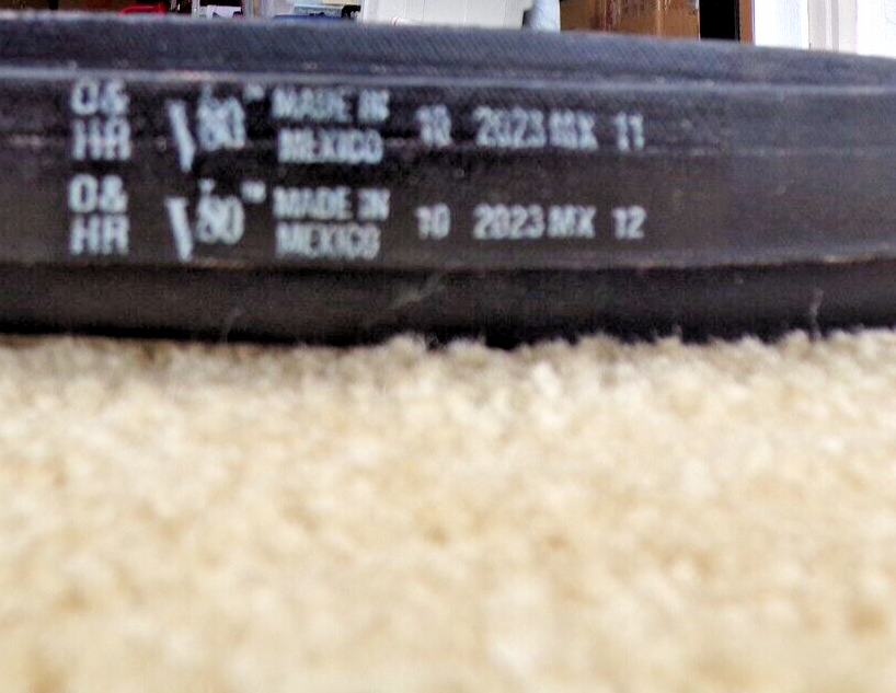 Accessory Drive Belt-Classical Section Wrapped V-Belt Gates B152 for ...