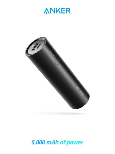 Anker PowerCore 5000 Portable Charger, Ultra-Compact 5000mAh External Battery wi | eBay