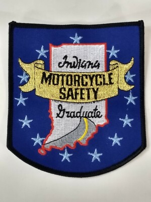 ABATE of INDIANA Graduate Motorcycle Safety Program Patch NEW | eBay