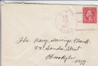 1927, USS King, DD-242 to Brooklyn, NY (N6299) | eBay
