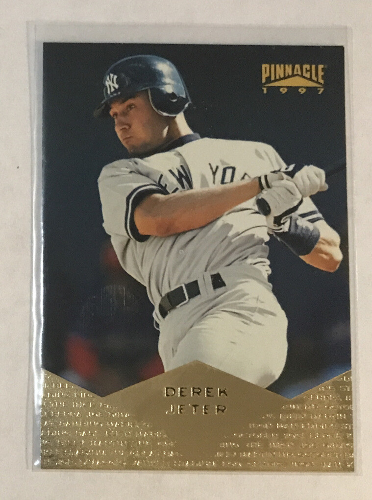Derek Jeter 1997 Pinnacle #139 MLB Baseball Card Yankees HOF | eBay