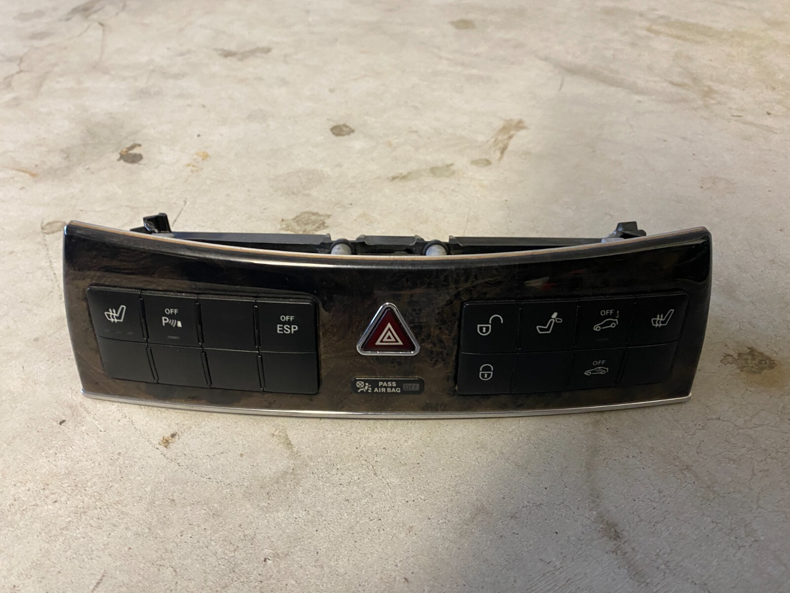Mercedes Benz CLK A209 W209 C209 Switch Control Panel Hazard Light ...