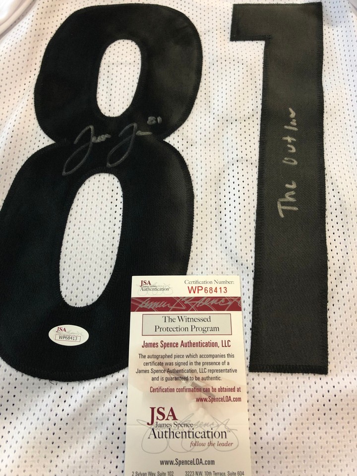 PITTSBURGH STEELERS JESSE JAMES AUTOGRAPHED SIGNED INSCRIBED JERSEY JSA ...