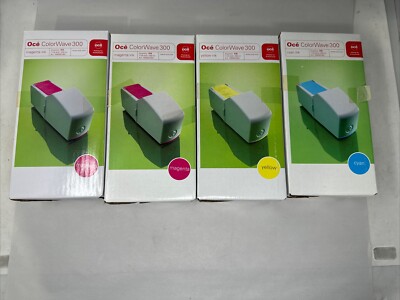 4 OEM Oce ColorWave 300, CW300 CMY Ink Tanks 1060091361/2/3 | eBay