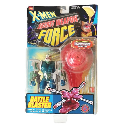 1998 Marvel X-Men Secret Weapon Force Omega with spinning rocket ...