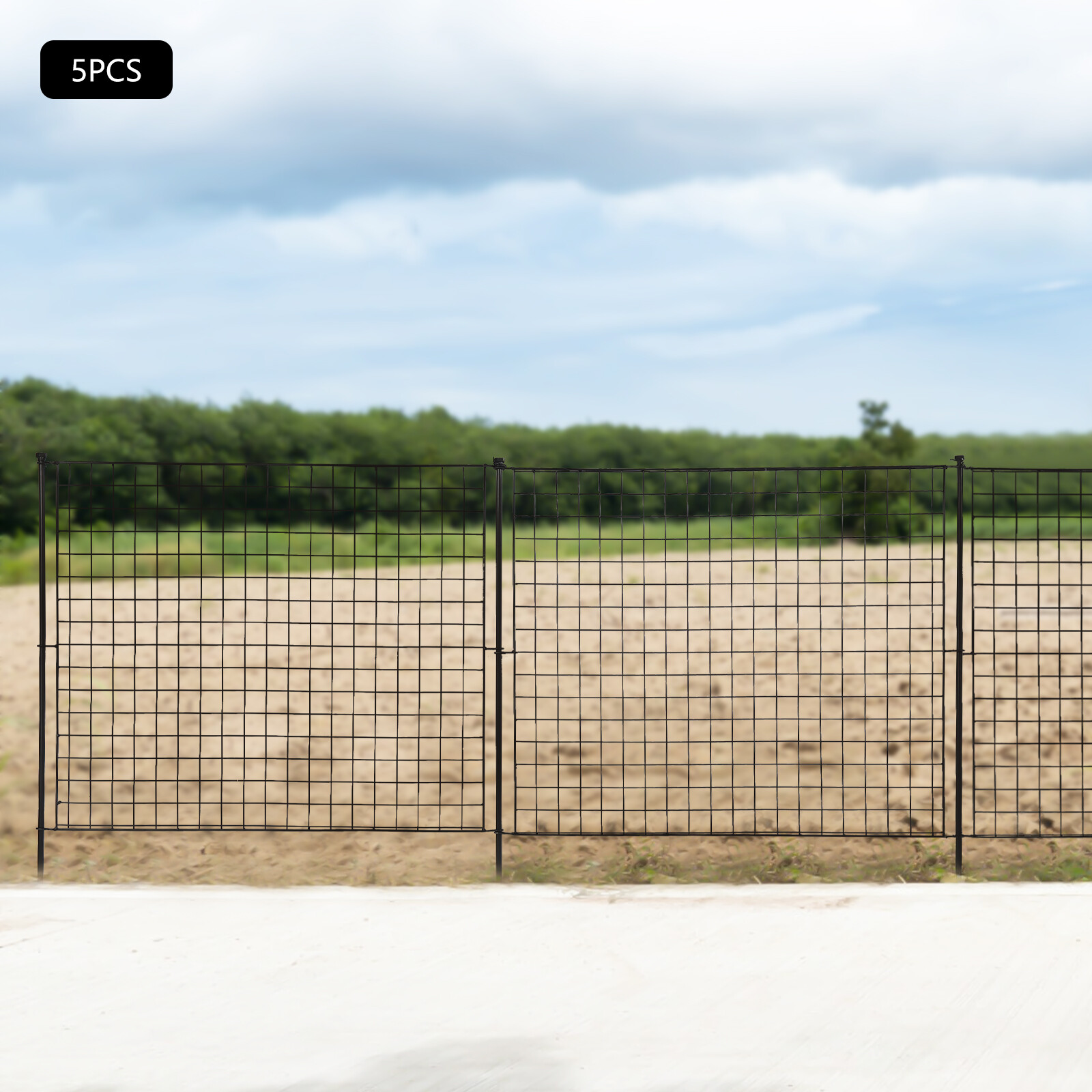 No Dig Decorative Metal Fence Panels | Shelly Lighting
