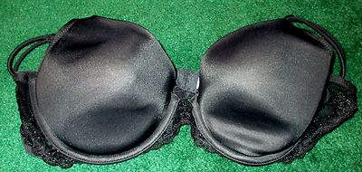 Victoria's Secret Angels Bra Full Coverage U/W 36B Black Bra Sz 36 B ...