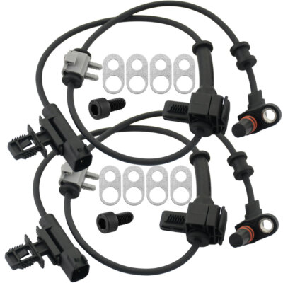2X Front LH/RH ABS Wheel Speed Sensor For 2011-16 Silverado Sierra ...