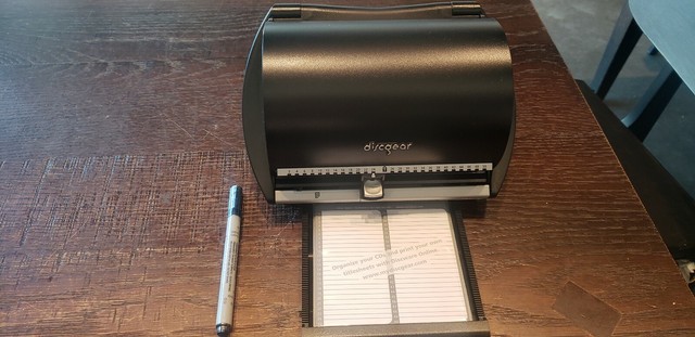 3800-02m DiscGear Storage Holds Black 50 Case Selector Discs DVD CD for ...