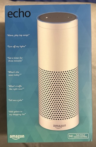 Amazon Echo (1st Generation) Smart Assistant - White 841667115337| eBay