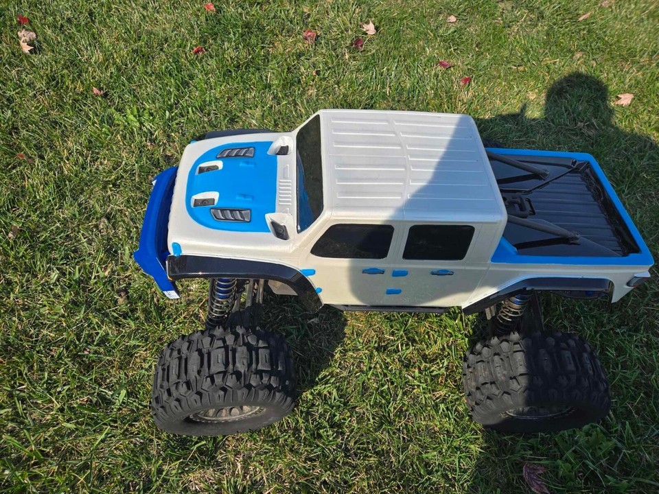 For Traxxas XMaxx X Maxx Front Bumper COLORS and LED light support ...