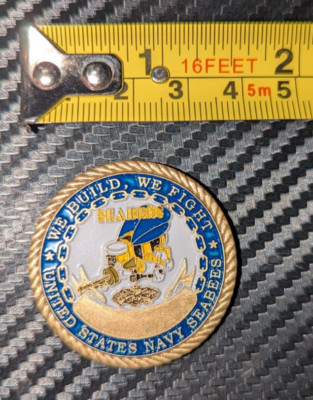 Navy Seabee Challenge Coin | eBay