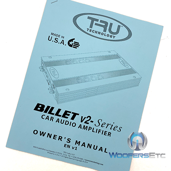 OPEN BOX TRU TECHNOLOGY B41-S 4 CHANNEL SOUND QUALITY AMPLIFIER MADE IN ...