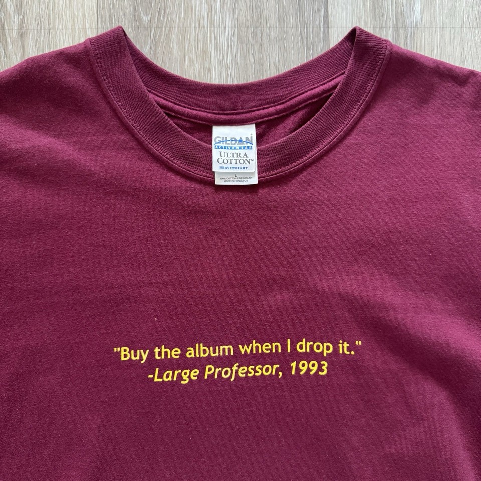 Vintage 2002 Large Professor “1st Class" Promo T-Shirt Size Large Hip ...
