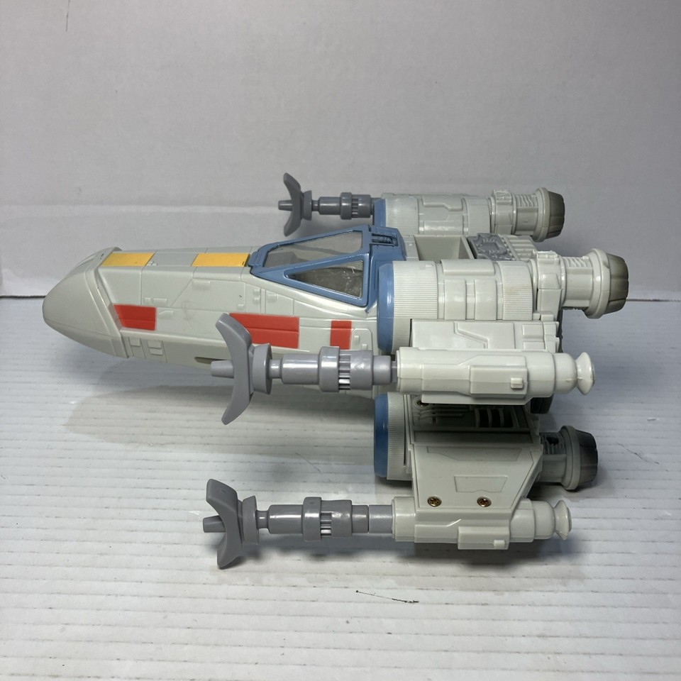 Hasbro Star Wars X-Wing Starfighter 2001 Galactic Heros Sounds Works | eBay