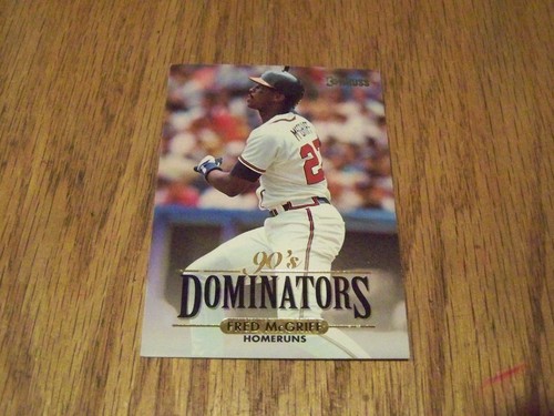 FRED McGRIFF 1993 DONRUSS 90'S DOMINATORS BASEBALL CARD #3 | eBay