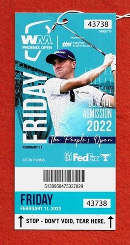 SCOTTIE SCHEFFLER 1ST PGA WIN, 2022 WASTE MANAGEMENT PHOENIX FRIDAY ...