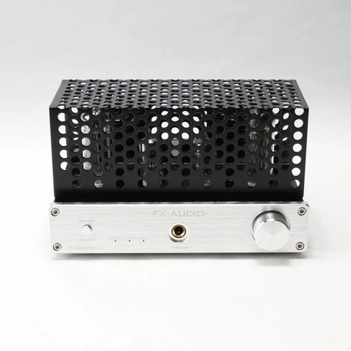 FX-AUDIO TUBE-P01J Silver Tuning Model Vacuum Tube Integrated Amplifier ...