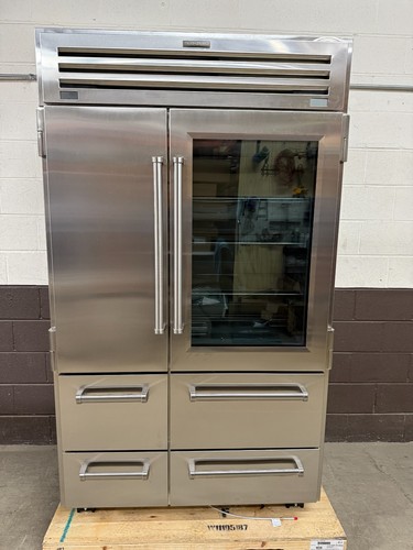 Sub-Zero PRO4850G - 48" PRO Refrigerator Freezer with Glass Door ...