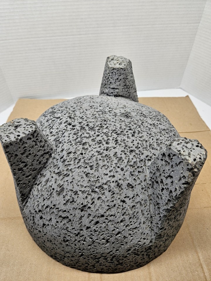Authentic Mexican Large 12" Molcajete Mortar And Pestle Made From ...