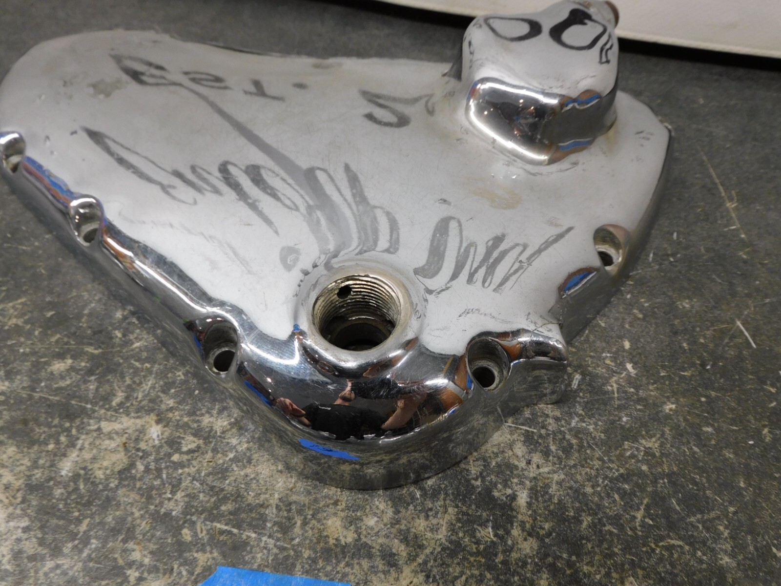 Triumph Pre Unit 650 T120 TR6 6T Tach Drive Timing Cover #12 2529 | eBay