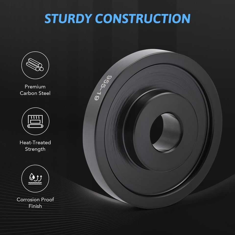 OMT Front Wheel Bearing Press Kit Drive Bearing Removal & Installation ...