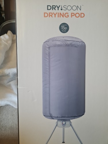 lakeland electric dry soon heated airer drying pod cover brand new ...