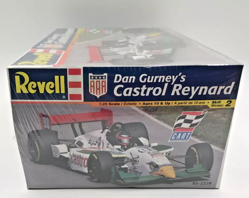 Revell 1/25 Scale Dan Gurney's Castrol Reynard Indy Car Model Kit NIB ...