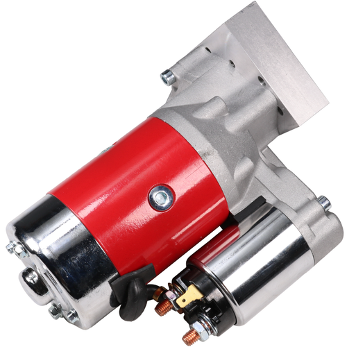 Red High Torque Mini Starter 153 168 Tooth For Small / Big Block Chevy ...